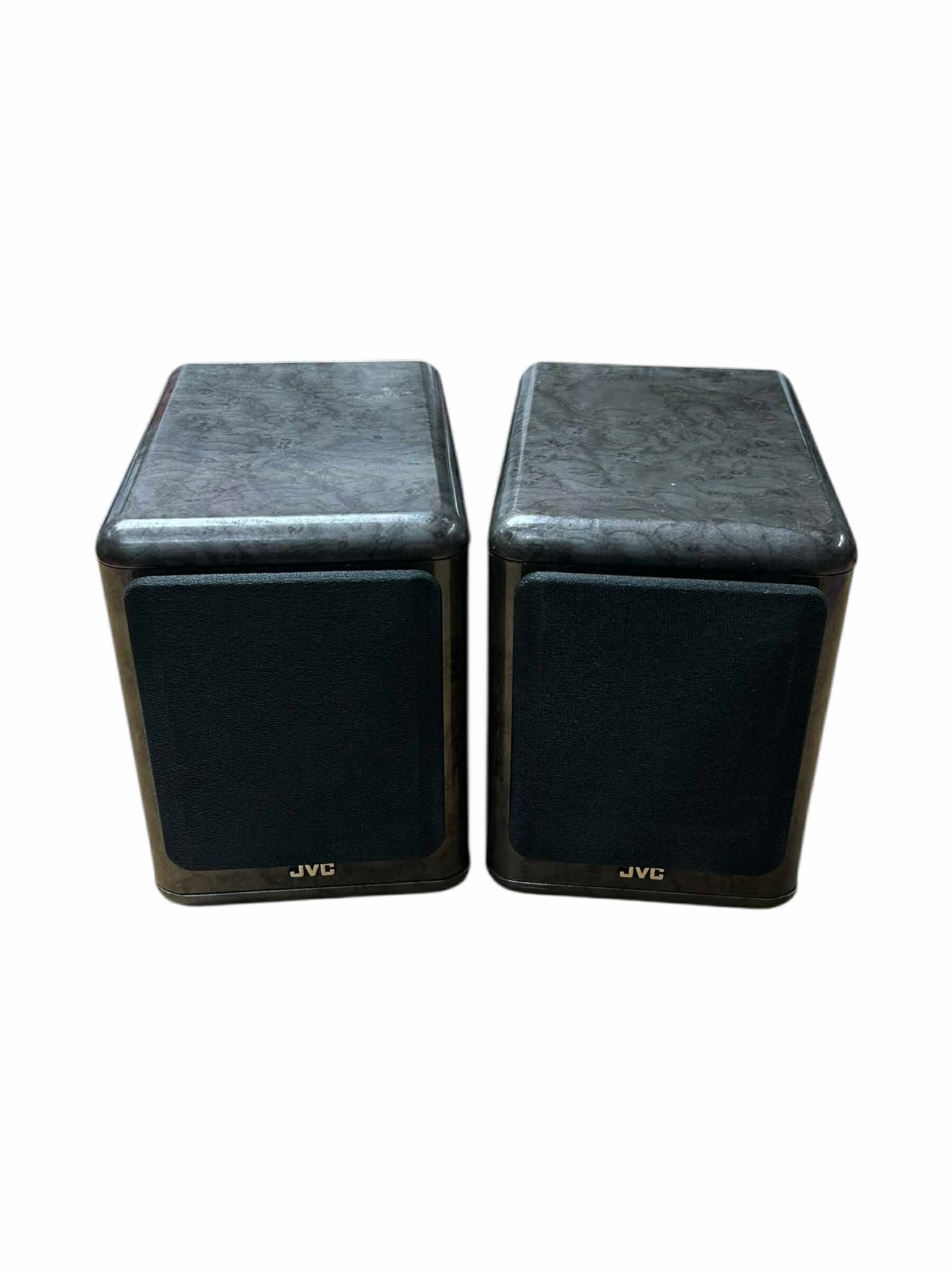 Used JVC SP-UX5000 Bookshelf Mini 4ohm/20w Loudspeakers -Marble Finish ...